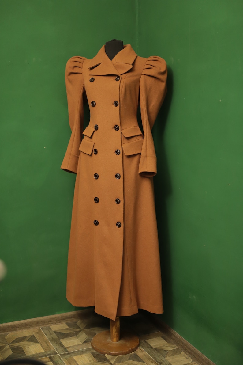 Coat solomiya in Edwardian Style Vintage Style - Etsy
