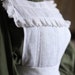 Pinafore “edith” Victorian Apron, Linen Edwardian Pinafore - Etsy