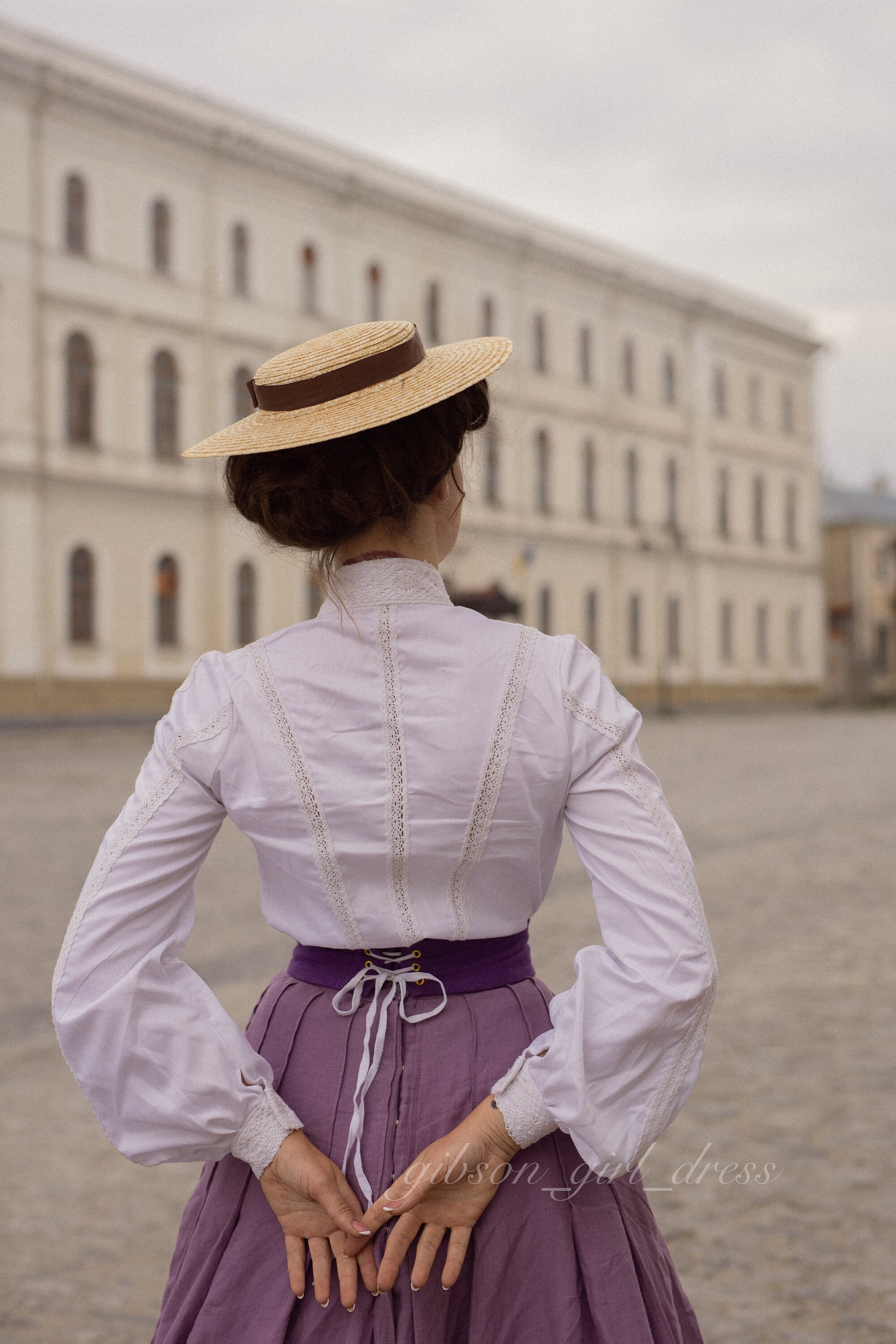 Blouse "alice" in Edwardian Victorian Style - Etsy Canada