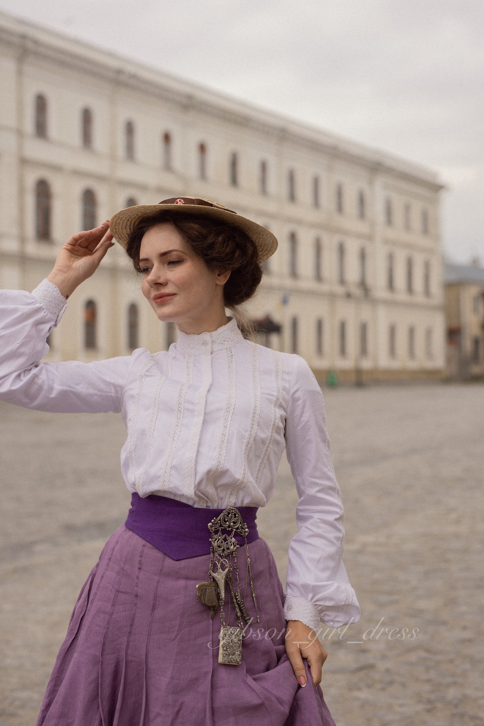Blouse "alice" in Edwardian Victorian Style - Etsy