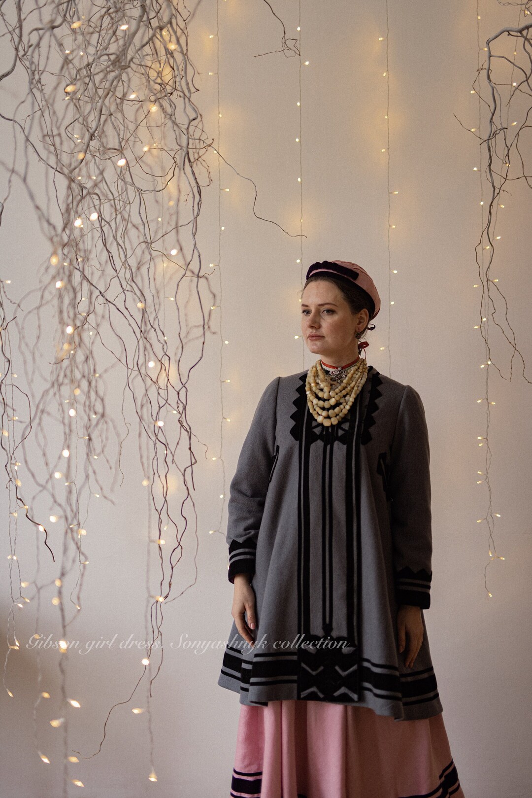 Coat "pelageiya" Ukrainian Traditional Outerwear, Yupka Replica - Etsy