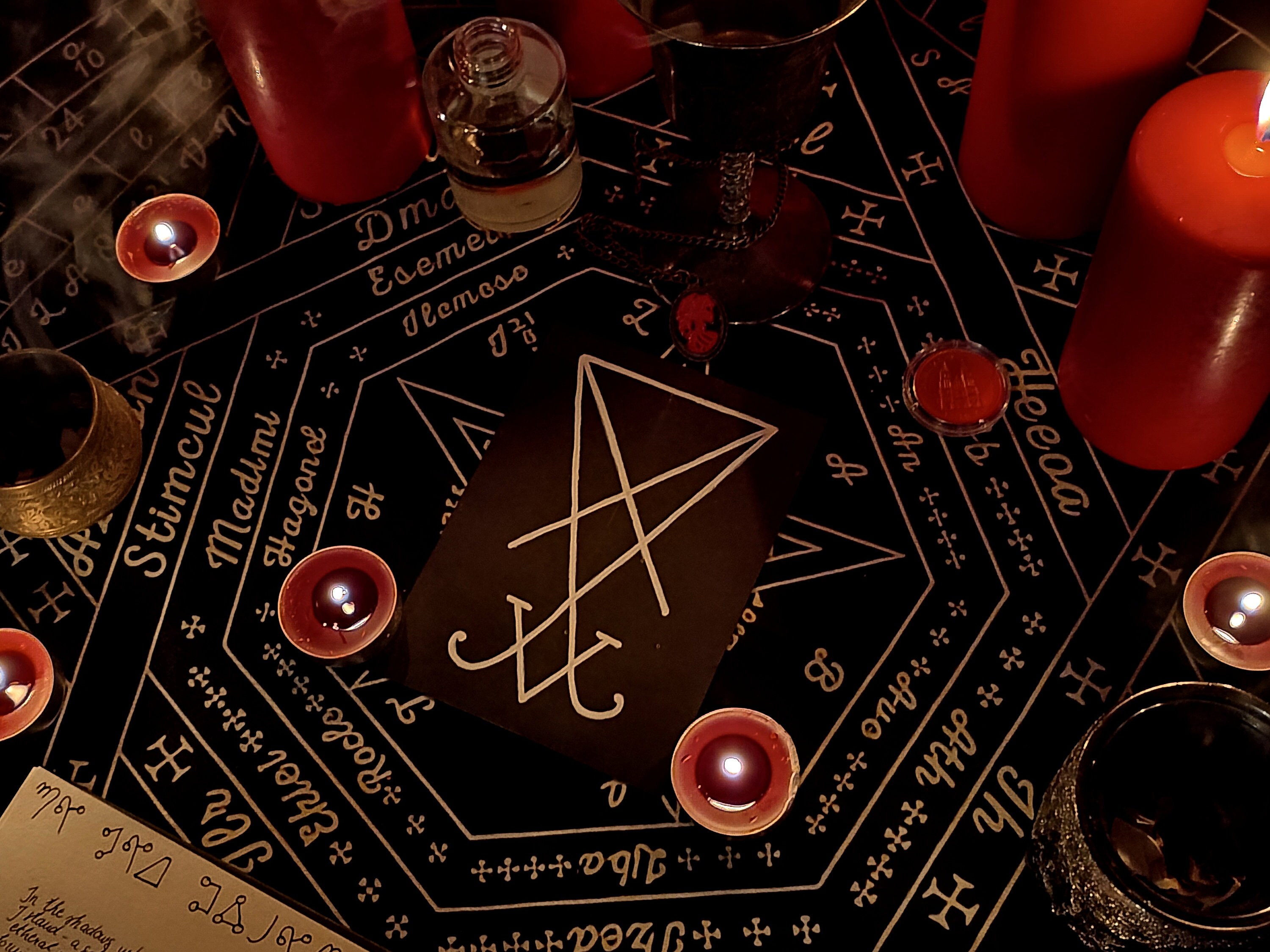 Lucifer Wish Altar: Manifest Your Desires With Lightbringer - Etsy