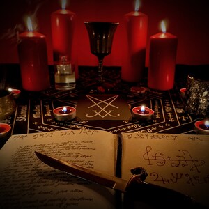 Lucifer Wish Altar: Manifest Your Desires With Lightbringer - Etsy
