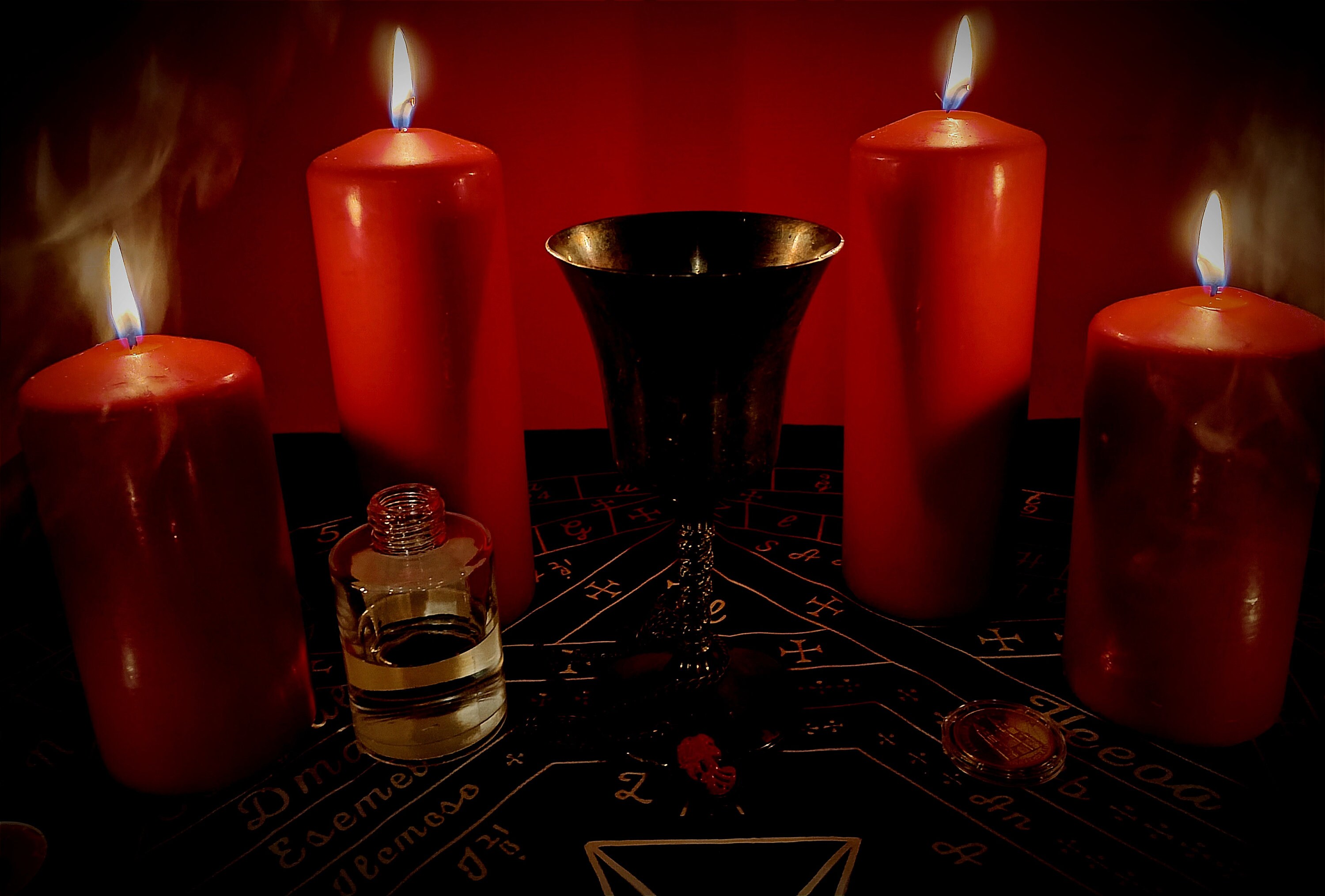 Lucifer Wish Altar: Manifest Your Desires With Lightbringer - Etsy