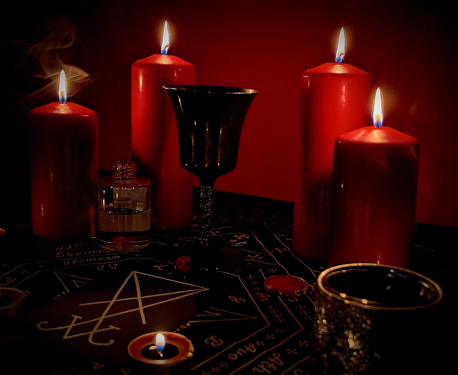 Lucifer Wish Altar: Manifest Your Desires With Lightbringer - Etsy