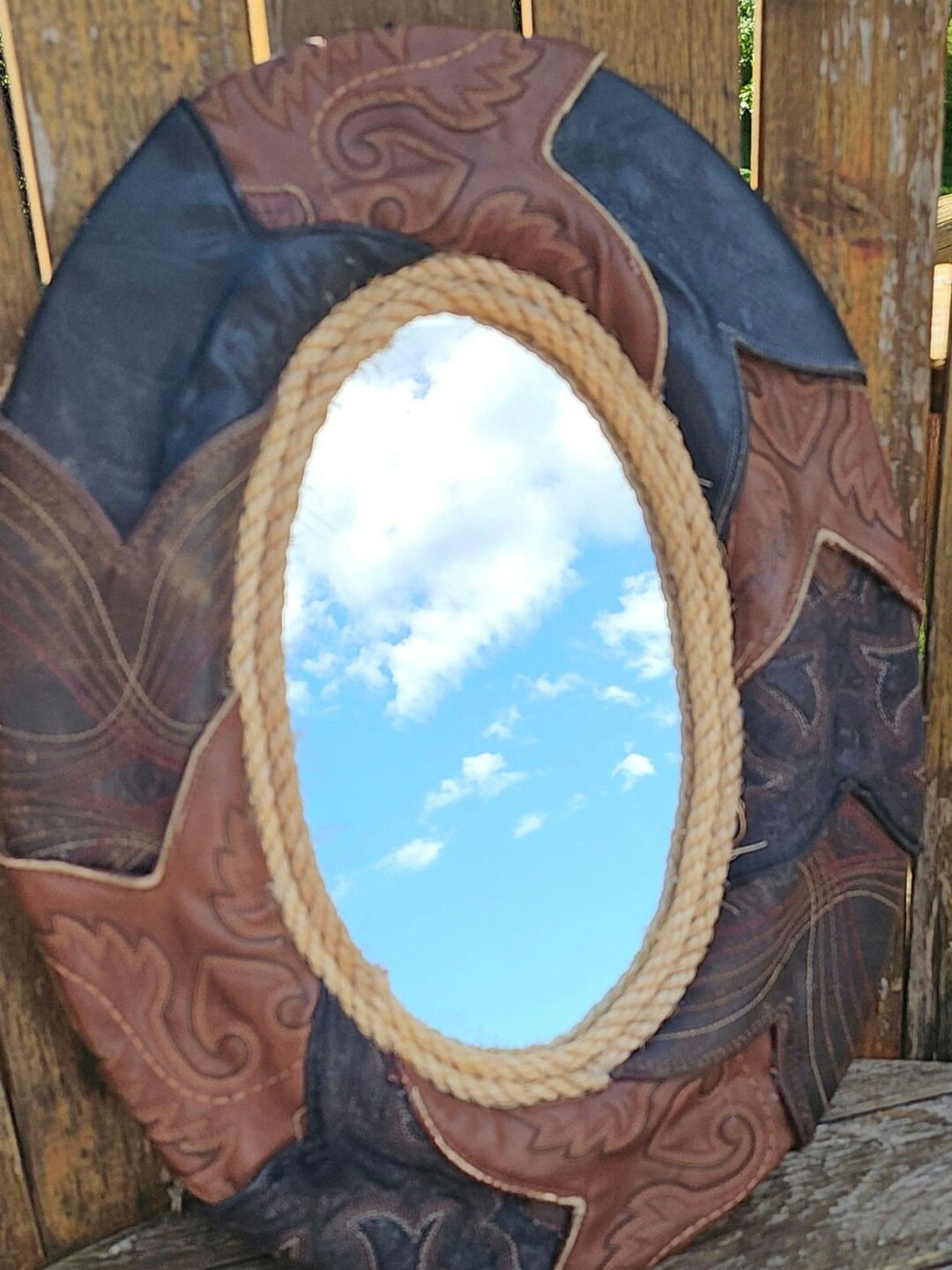 Western Cowboyboot Mirror - Etsy
