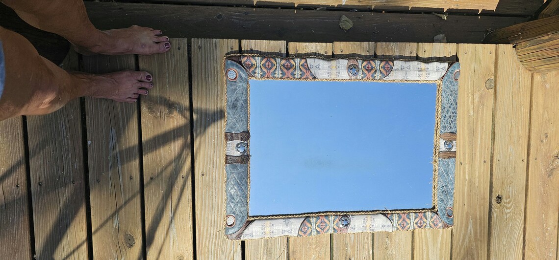 Western Cowboy Boot Mirror - Etsy