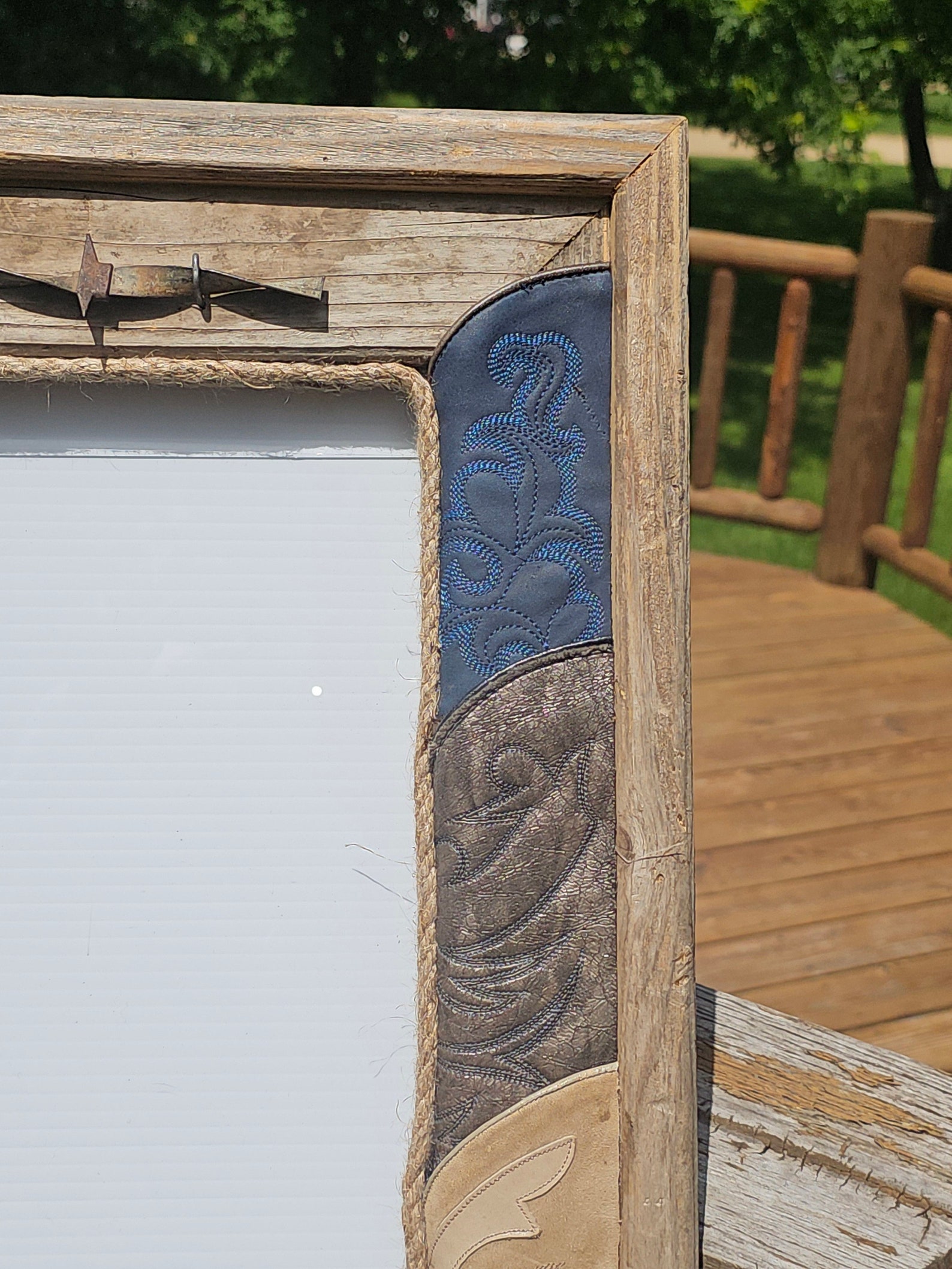 Barnwood Boot Picture Frame - Etsy