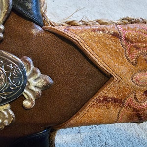 Western Cross Made With Worn Cowboy Boots - Etsy