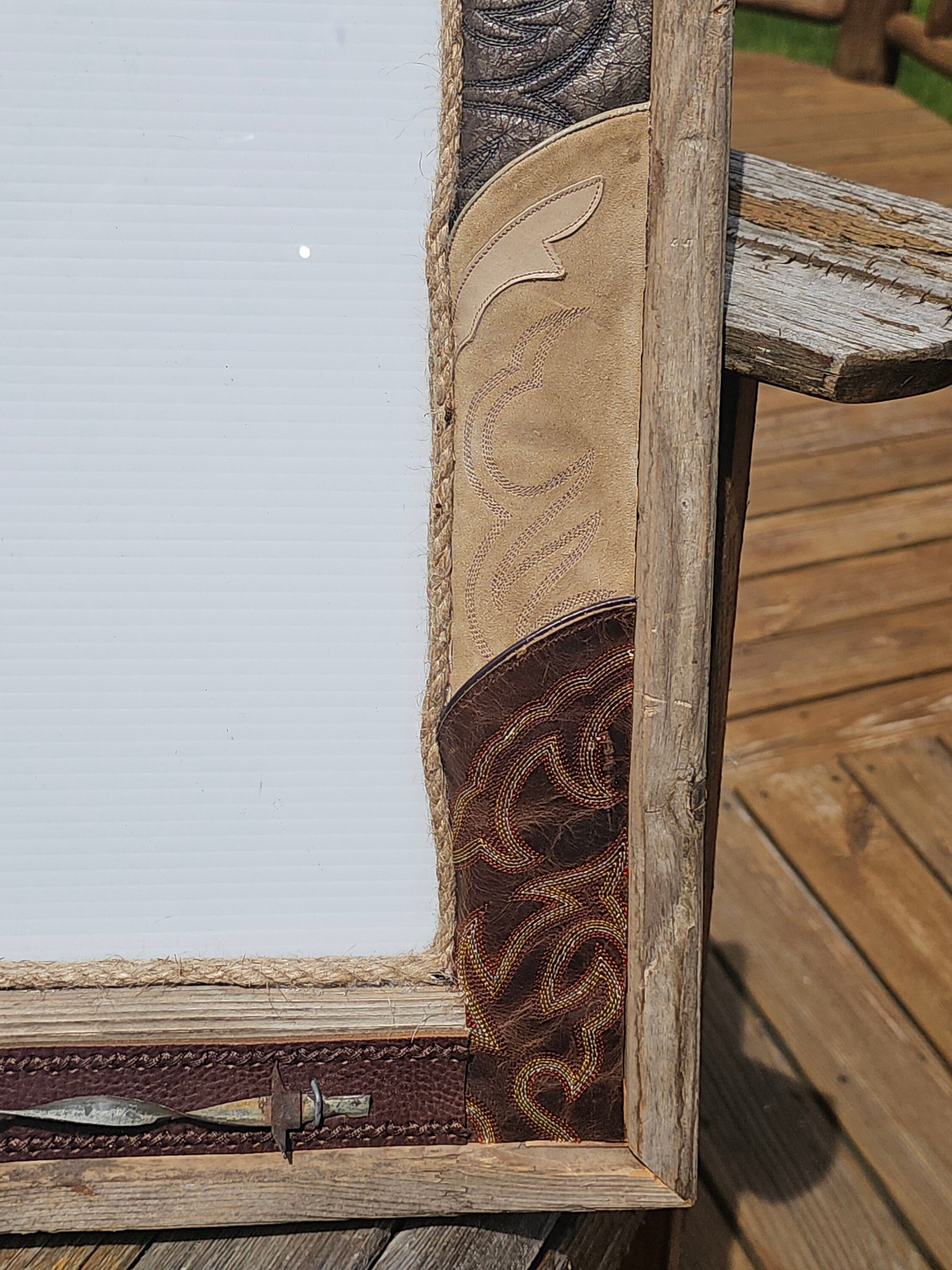 Barnwood Boot Picture Frame - Etsy