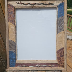 Barnwood Boot Picture Frame - Etsy