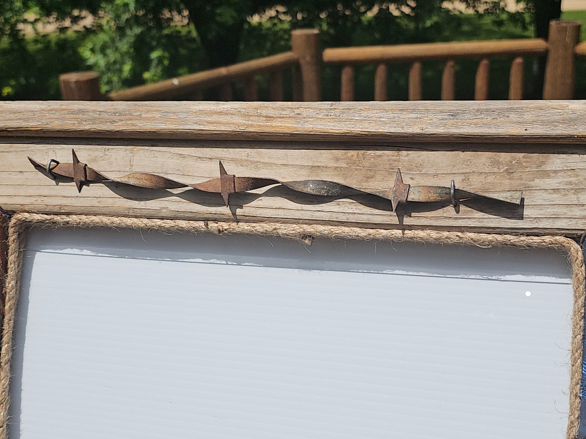 Barnwood Boot Picture Frame - Etsy