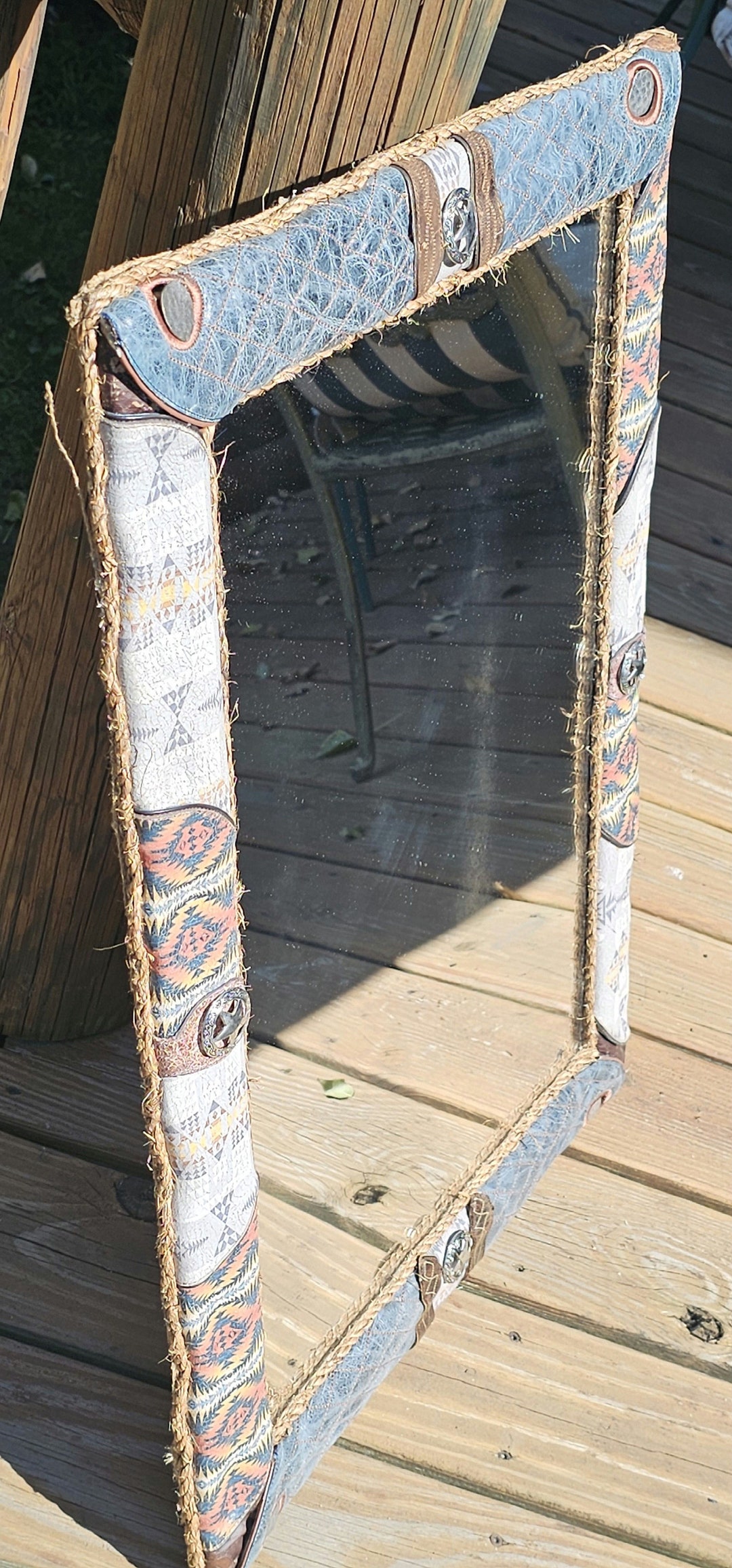 Western Cowboy Boot Mirror - Etsy