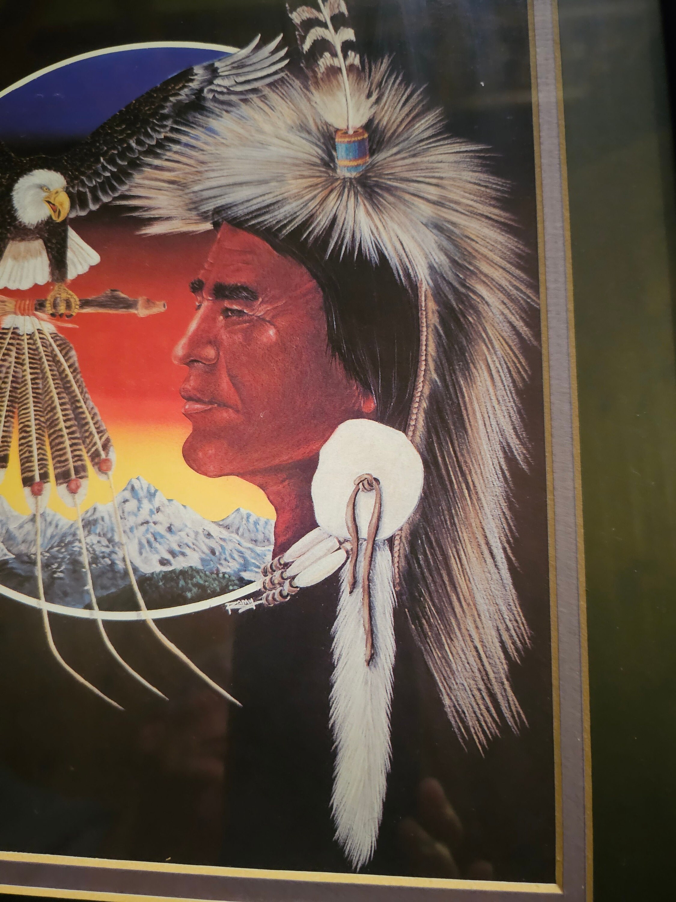 Native American Print - Etsy