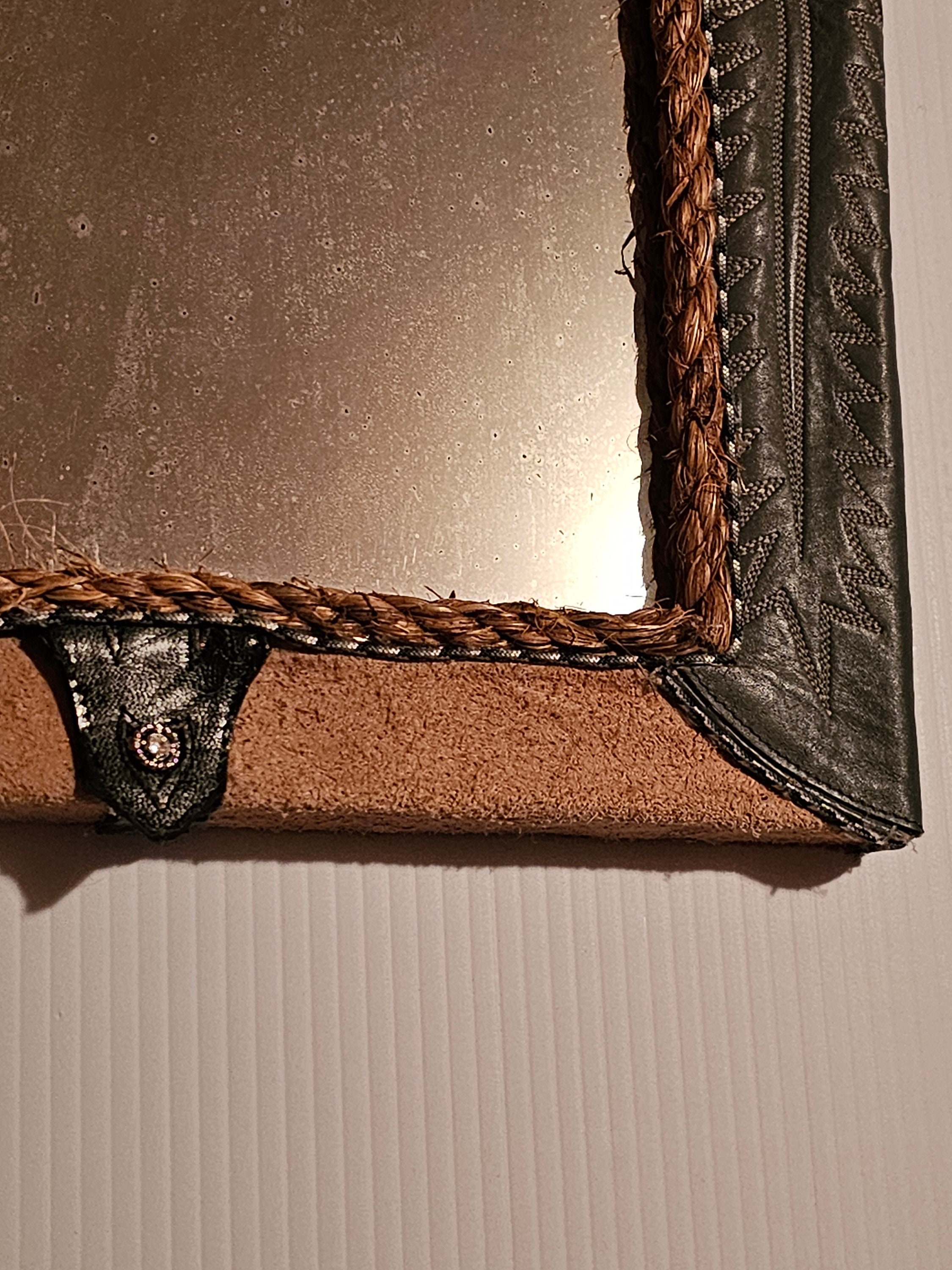 Classy Western Mirror Made From Cow Boy Boots - Etsy