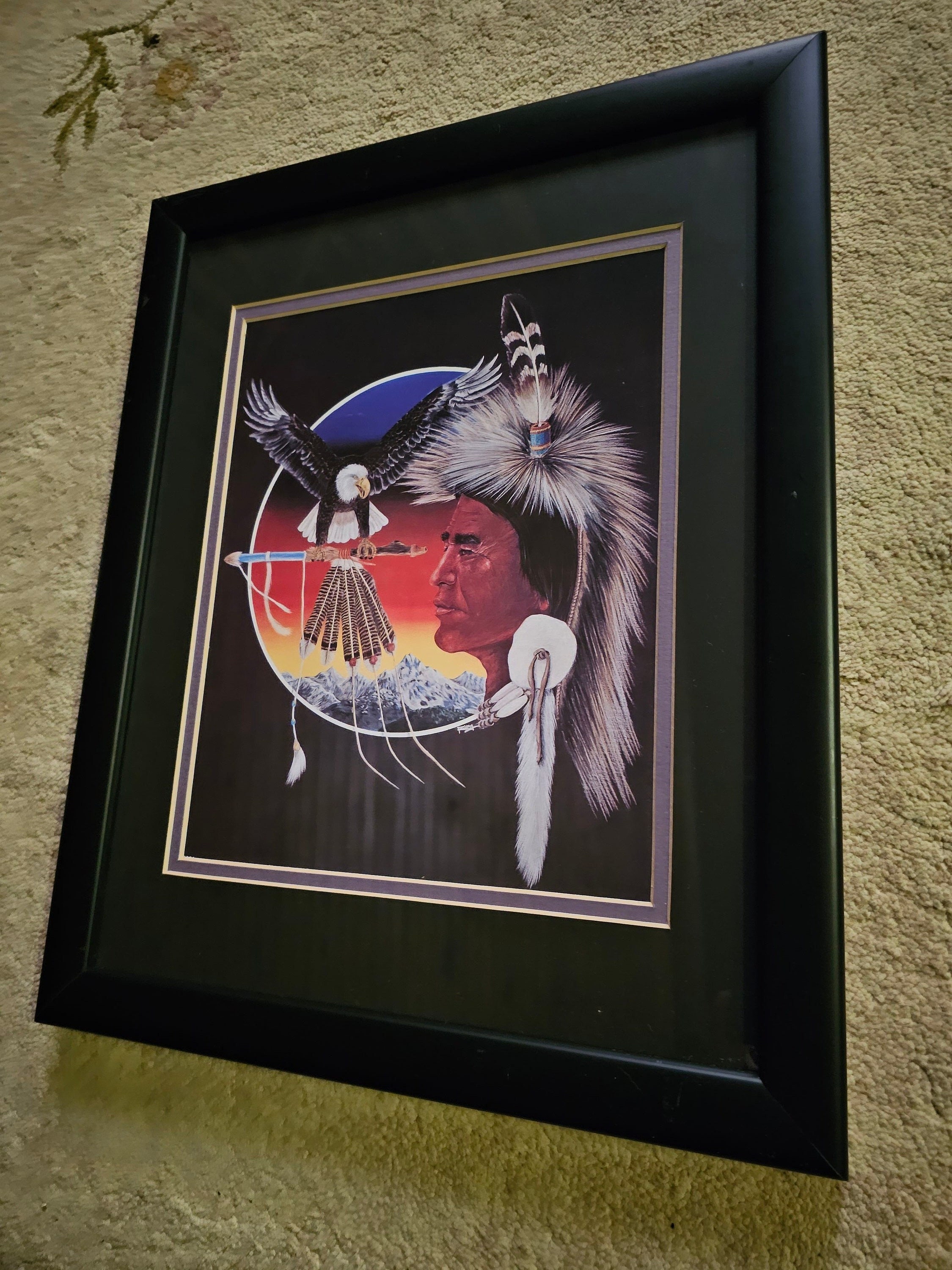 Native American Print - Etsy