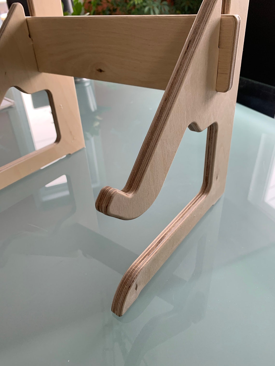 HIGH Wooden Laptop Stand for Desk, Removable Stand, Stand With Storage ...