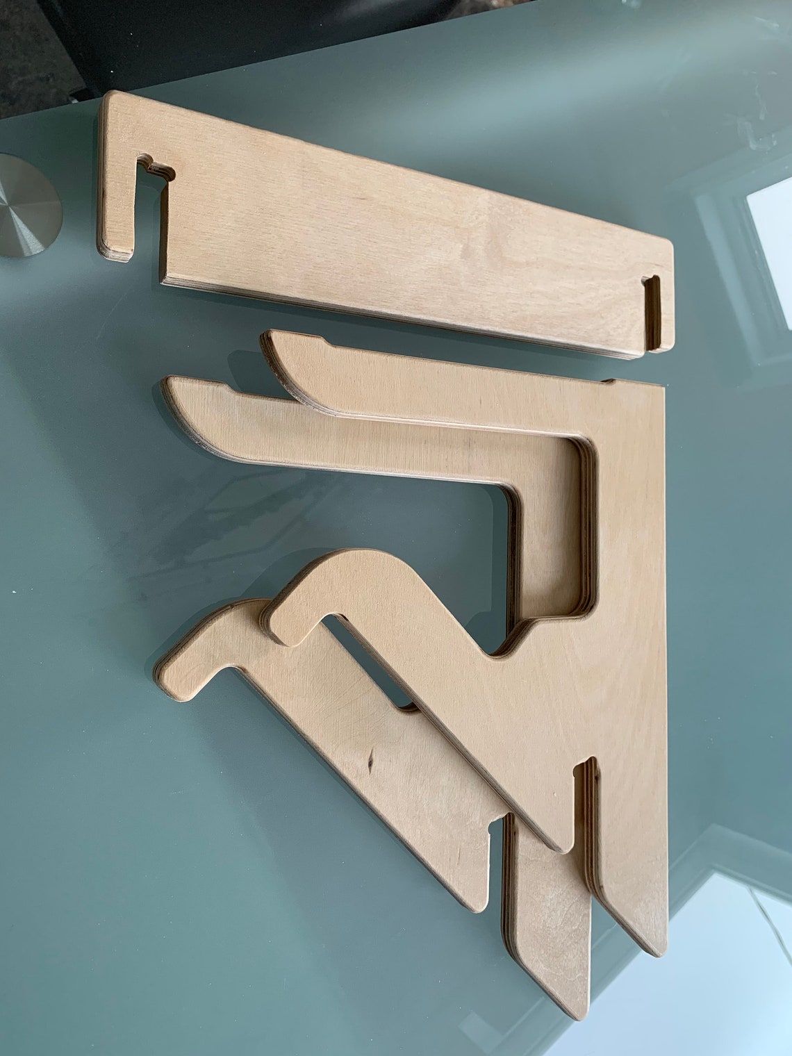 HIGH Wooden Laptop Stand for Desk, Removable Stand, Stand With Storage ...