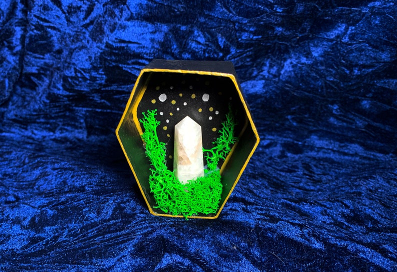 Coffin Crystal Display Crystal Display Crystal Home Decor Display ...