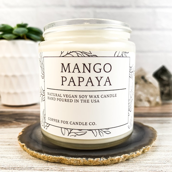 Mango Candles - Etsy