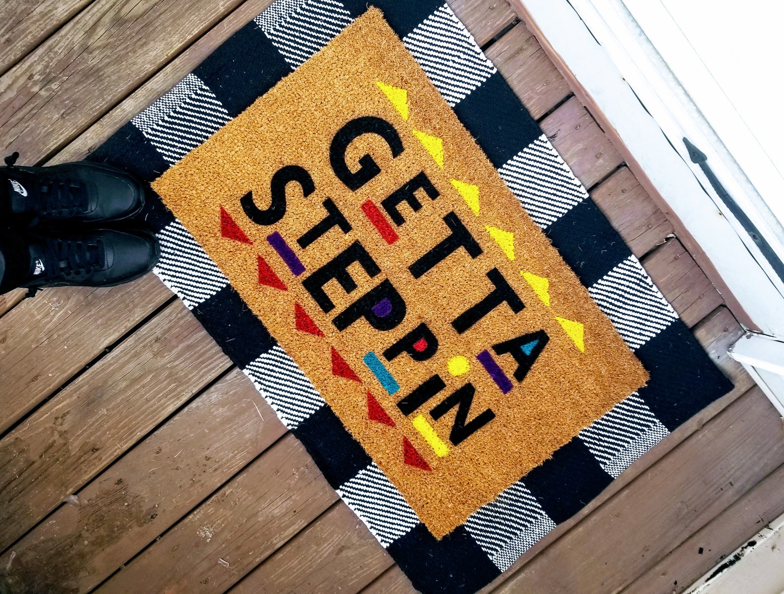 Get Ta Steppin Doormat - Etsy