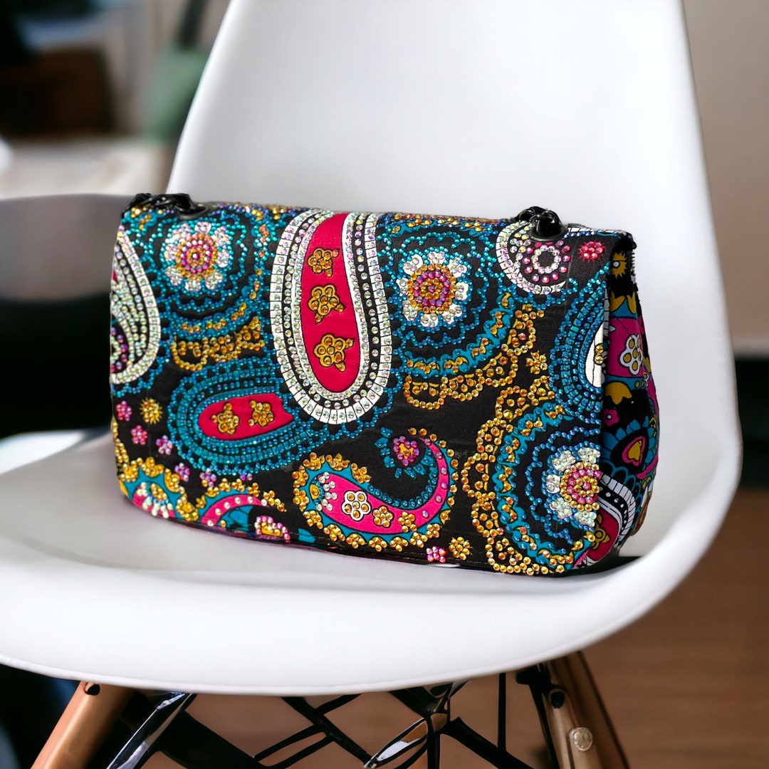 Handmade Embellished Ankara African Print Handbag - Etsy