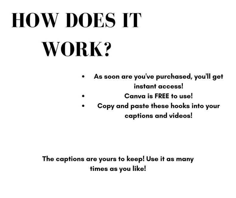 50 Instagram Caption Hooks Caption Starters, Reel Hooks, Tiktok Hooks ...