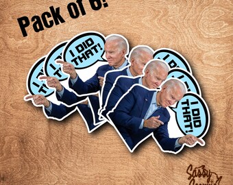 I Did That Stickers - Etsy