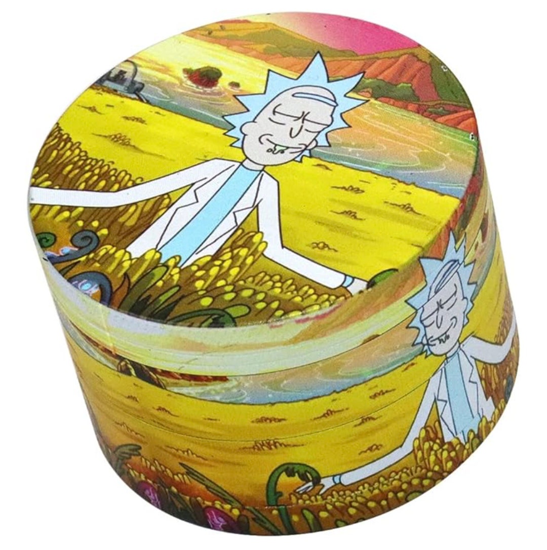 Shy Pooper Rick and Morty Grinder, 2.4 - Etsy