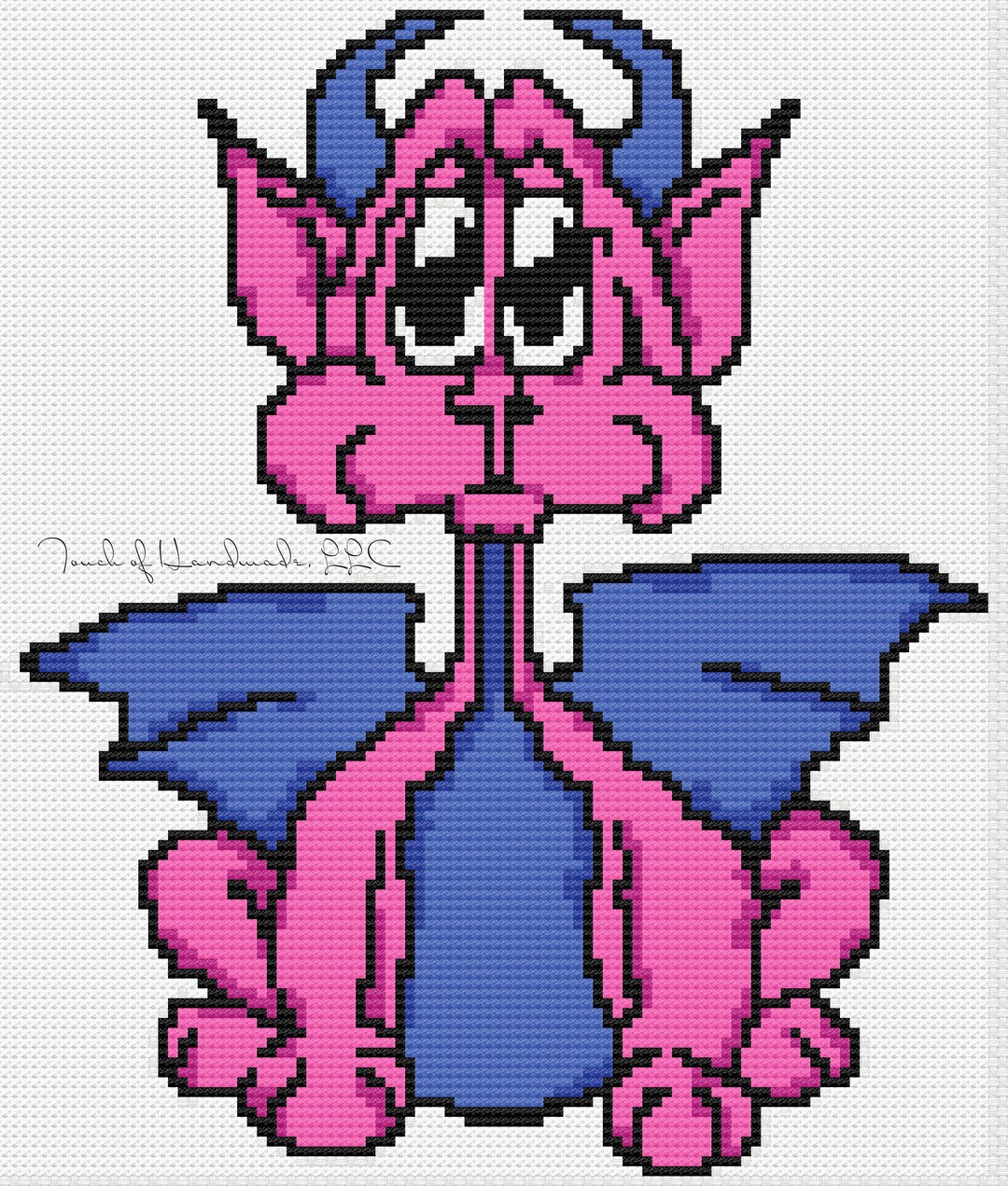 Pattern Only C2C Dragon Baby Blanket C2C Graphghan Pattern - Etsy UK