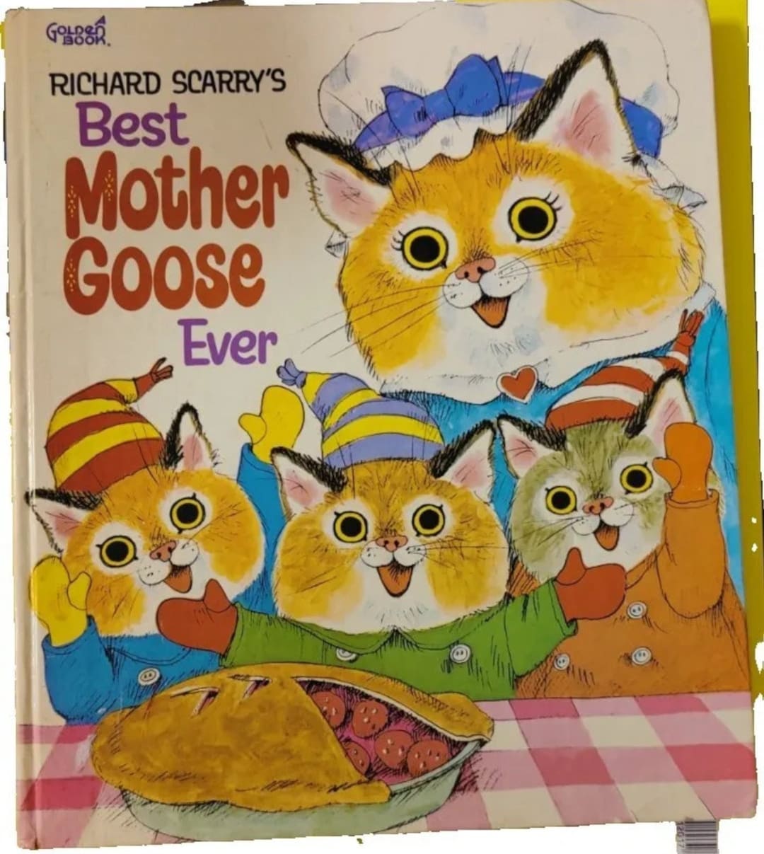 Richard Scarry's Best Mother Goose Ever / VINTAGE CHILDREN'S BOOK - Etsy