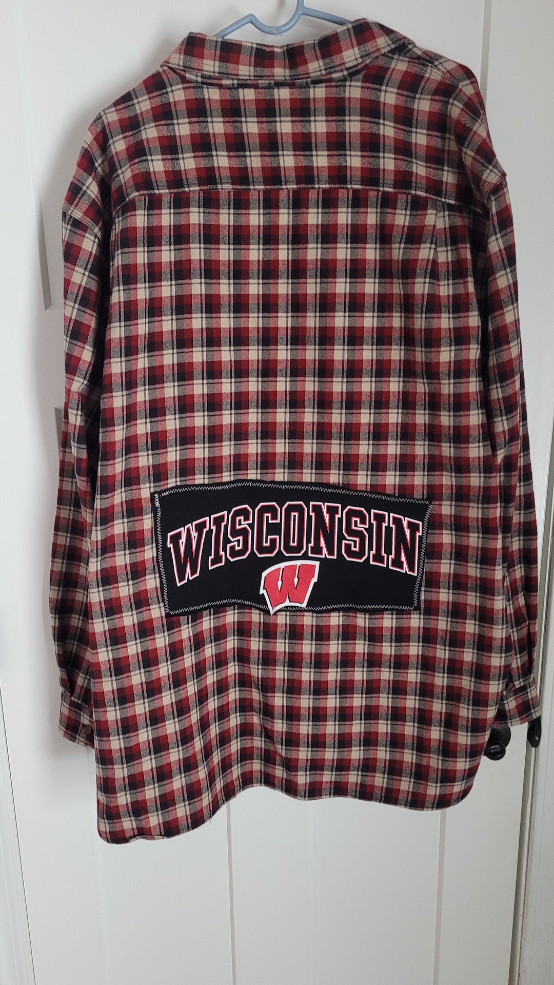 Wisconsin Badgers Flannel - Etsy