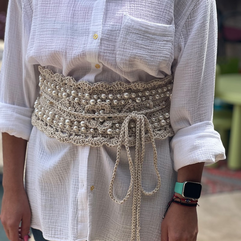 Crochet Belt - Etsy