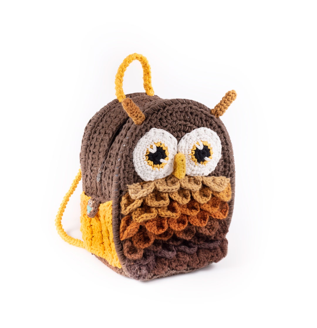 CROCHET PATTERN - Oscar the Owl Backpack - Etsy