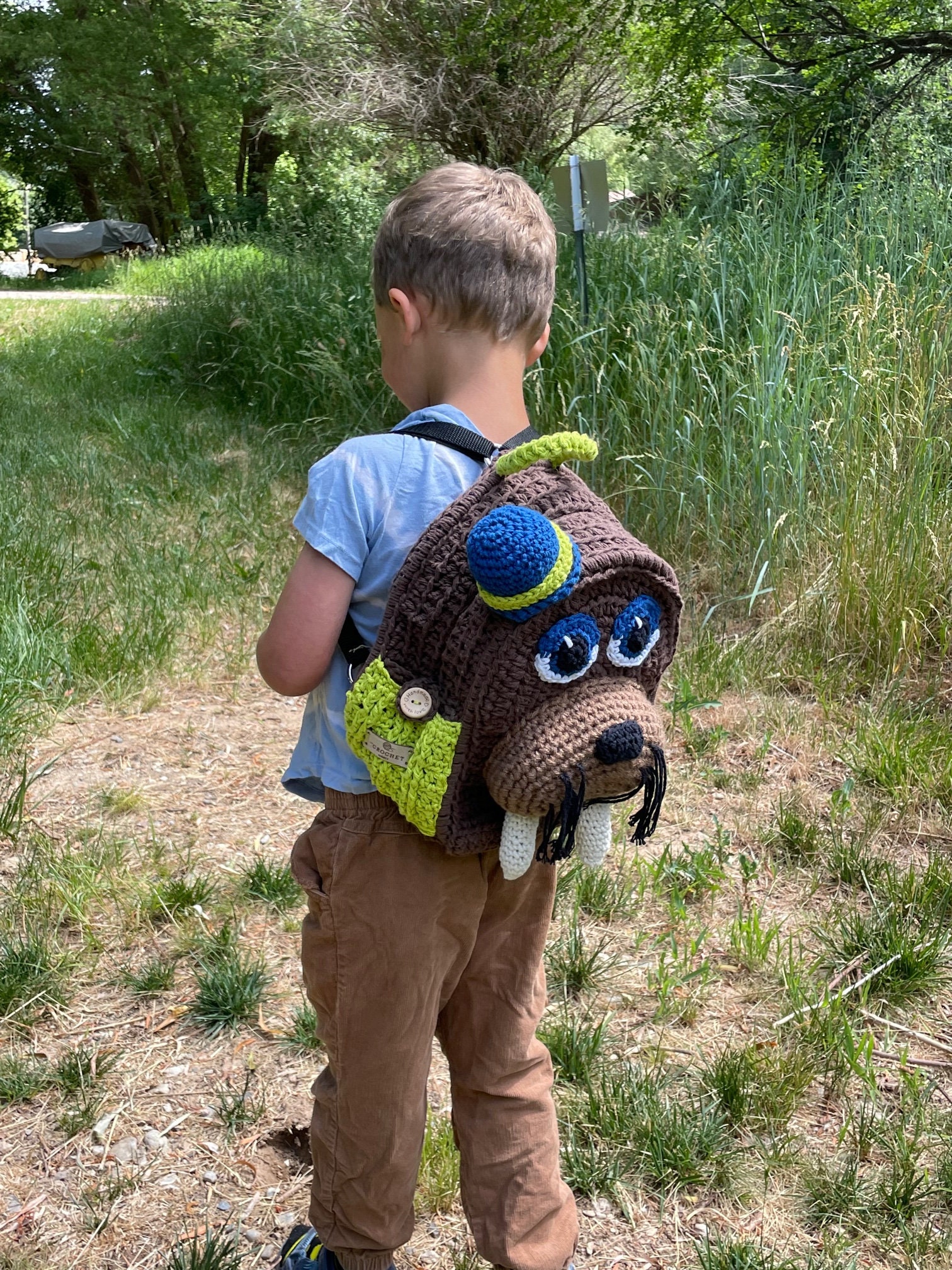 CROCHET PATTERN Waldo the Walrus Backpack - Etsy