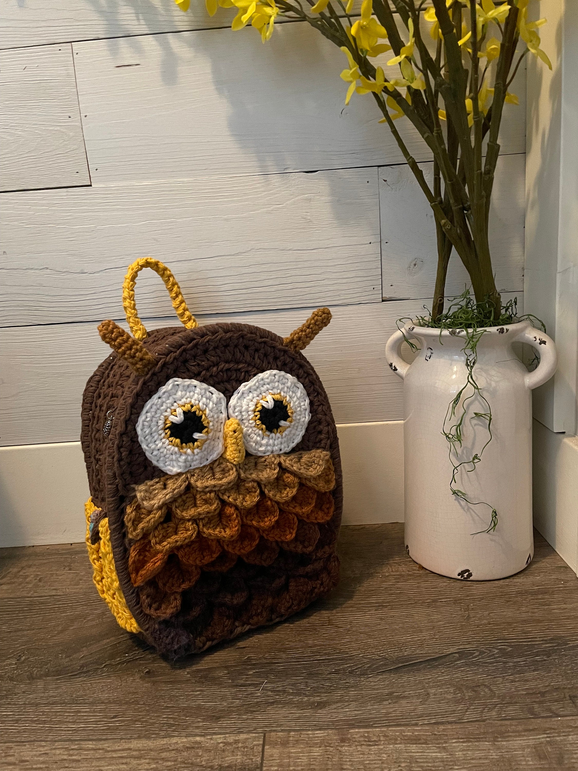 CROCHET PATTERN - Oscar the Owl Backpack - Etsy