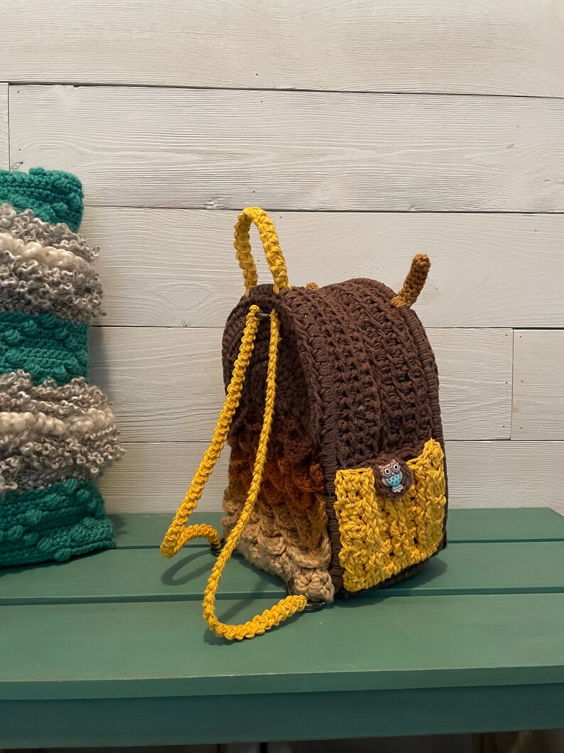 CROCHET PATTERN - Oscar the Owl Backpack - Etsy