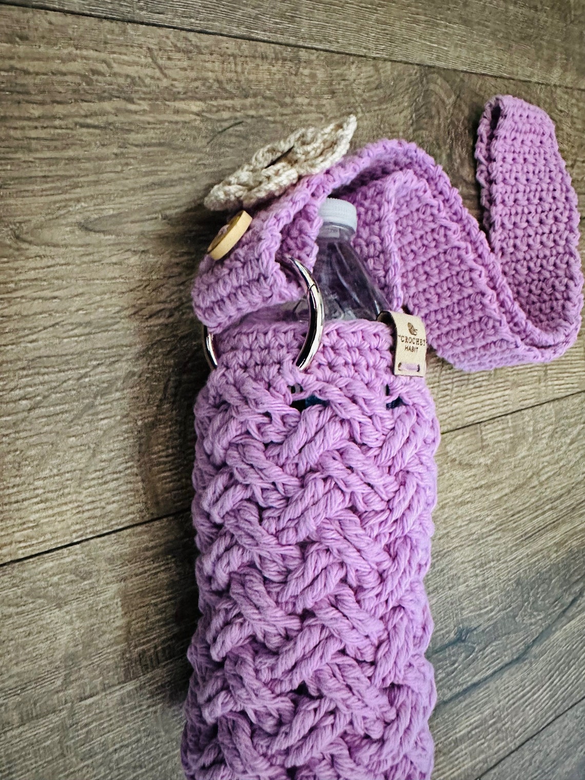 CROCHET PATTERN - Celtic Weave Water Bottle Holder - Etsy