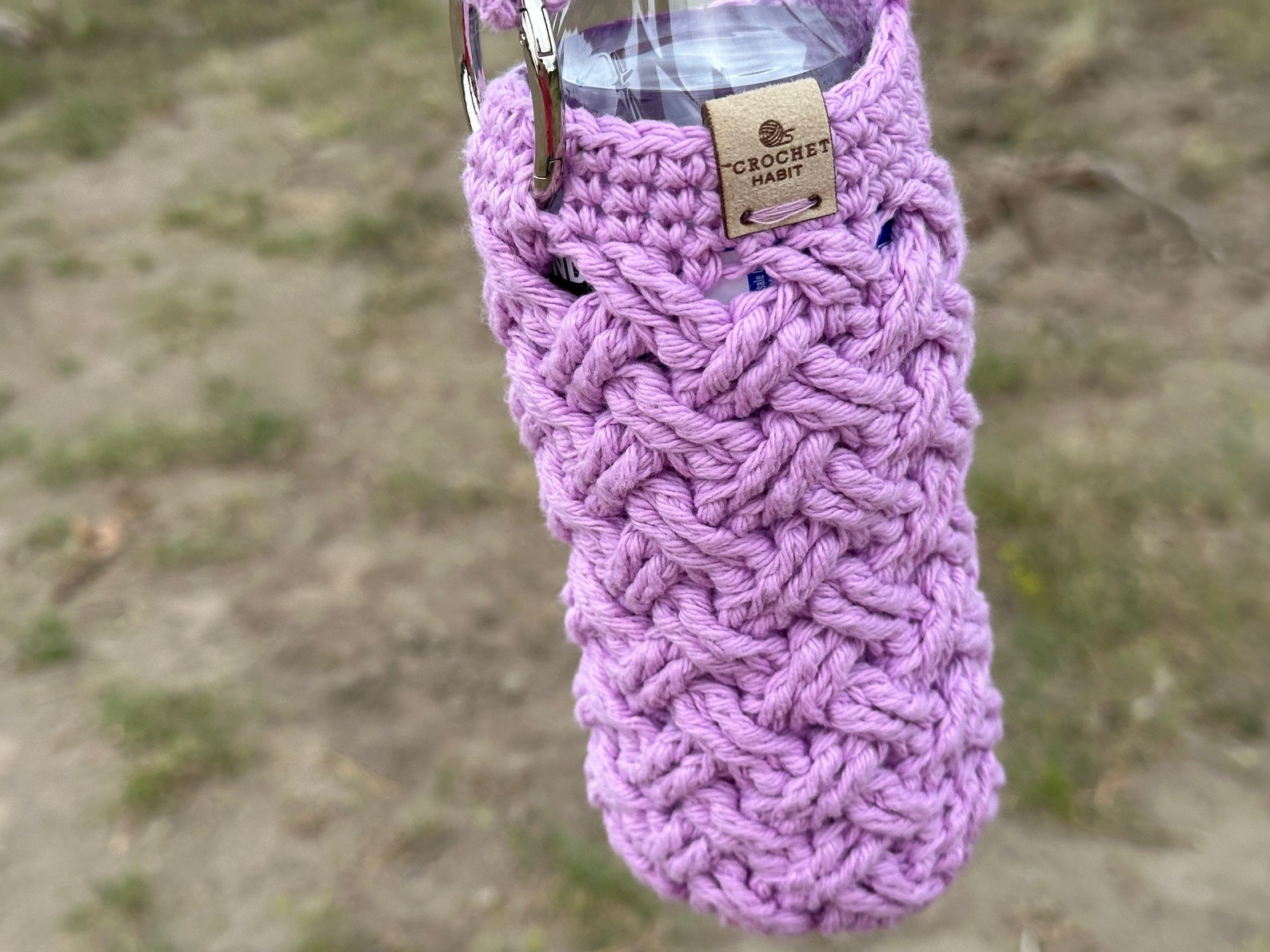 CROCHET PATTERN - Celtic Weave Water Bottle Holder - Etsy