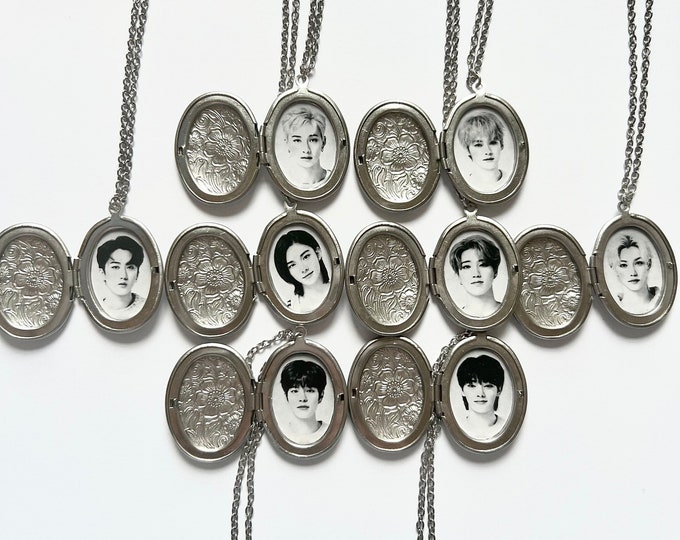 Stray Kids Locket Necklace / Subtle KPOP Merch and Jewelry in Stainless ...