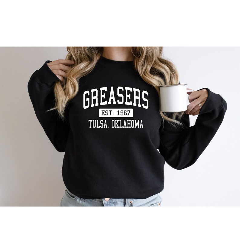 Greasers Tulsa Oklahoma Sweatshirt, the Outsiders Inspired Hoodie - Etsy