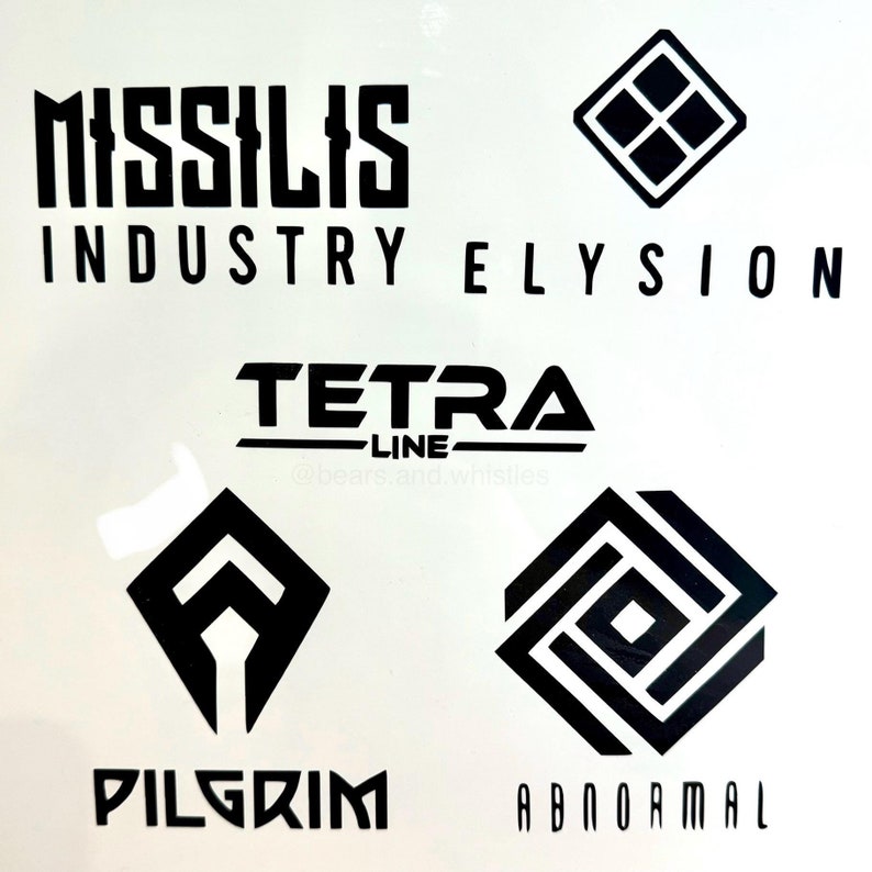 Nikke Manufacturer Logo Sticker Packs Nikke Goddess of Vinyl Decals ...