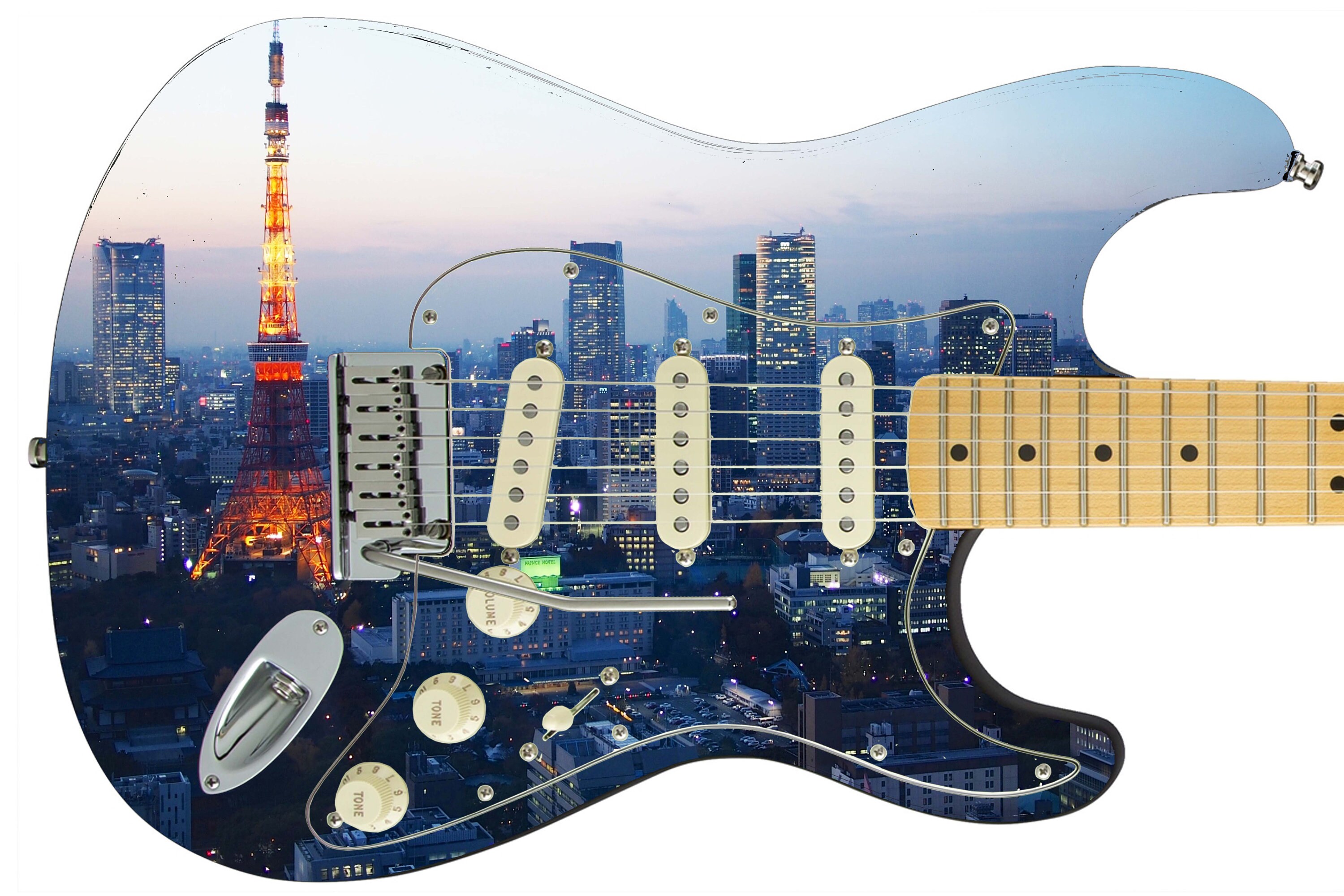 Guitar Skin Axe Wrap Re-skin Vinyl Decal DIY When in Paris - Etsy