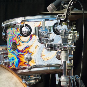 Drum Wrap Percussion Shell Cover Bass Kick Snare Tom DIY Kodachrome 803 ...