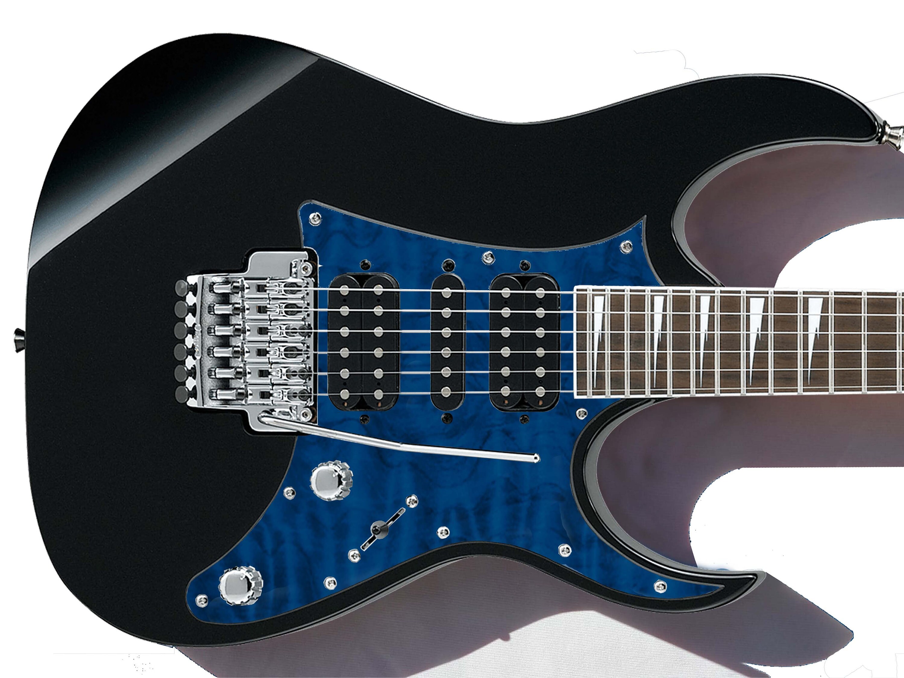 Pickguard Headstock Tremolo Skin Wrap Reskin for Guitars -quilted Maple ...