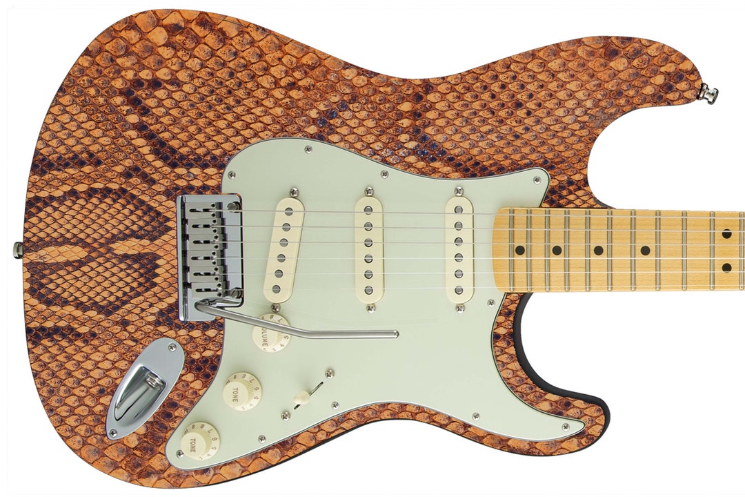 Guitar Skin Axe Wrap Re-skin Bass Body Electric Reface DIY Mccormack ...