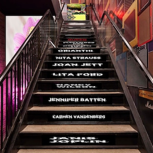 Risers; Stairway of Rockers; Guitar, Band Stair Risers Removable ...