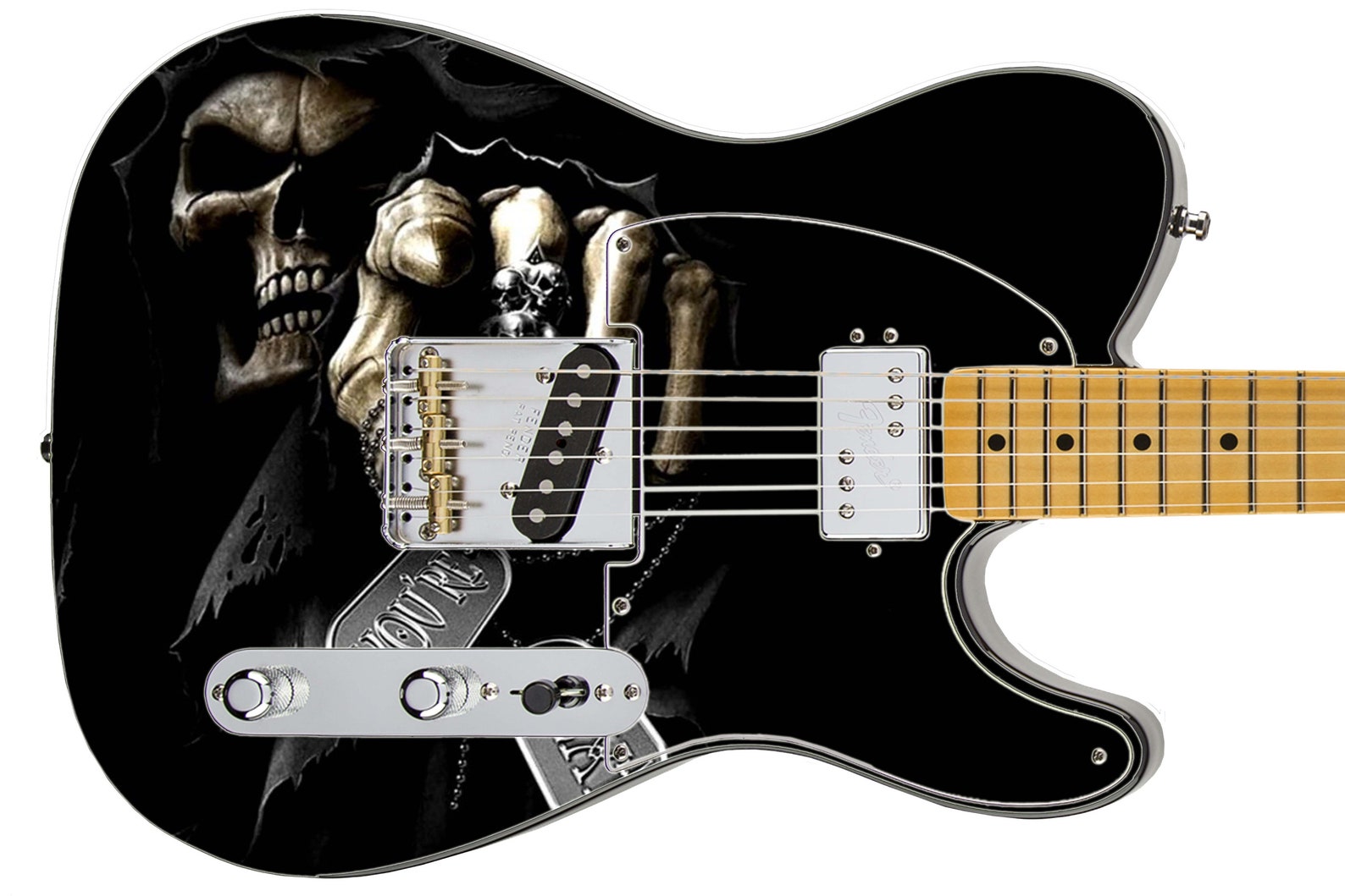 Guitar Skin Axe Wrap Re-skin Vinyl Decal DIY You're Next | Etsy