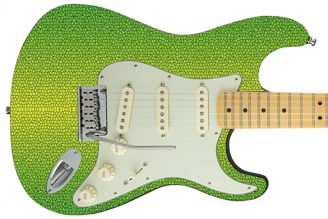 Guitar Skin Axe Wrap Re-skin Body Bass Reface Electric Music Custom ...