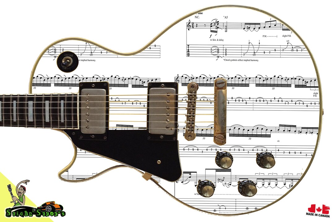 Guitar Skin Top Rated 5-star Axe Wrap Re-skin Body Bass Electric Music ...